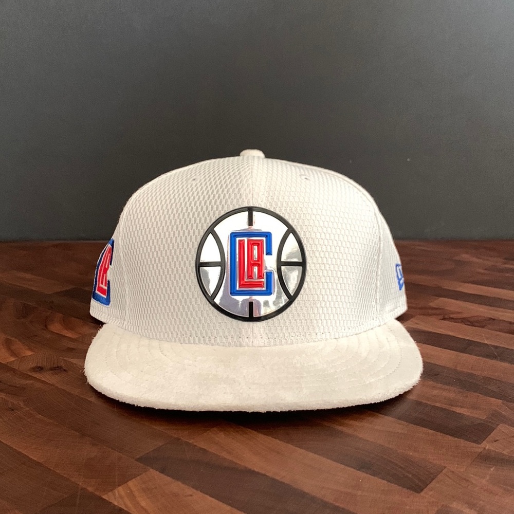 La Clippers Metal Logo Hat - Gem